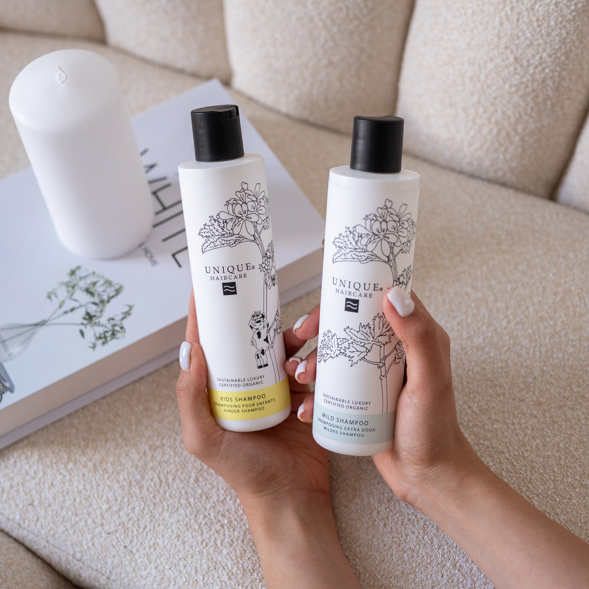 Fragrance-Free Shampoo for Fine Hair & Sensitive Scalp – UNIQUE BEAUTY